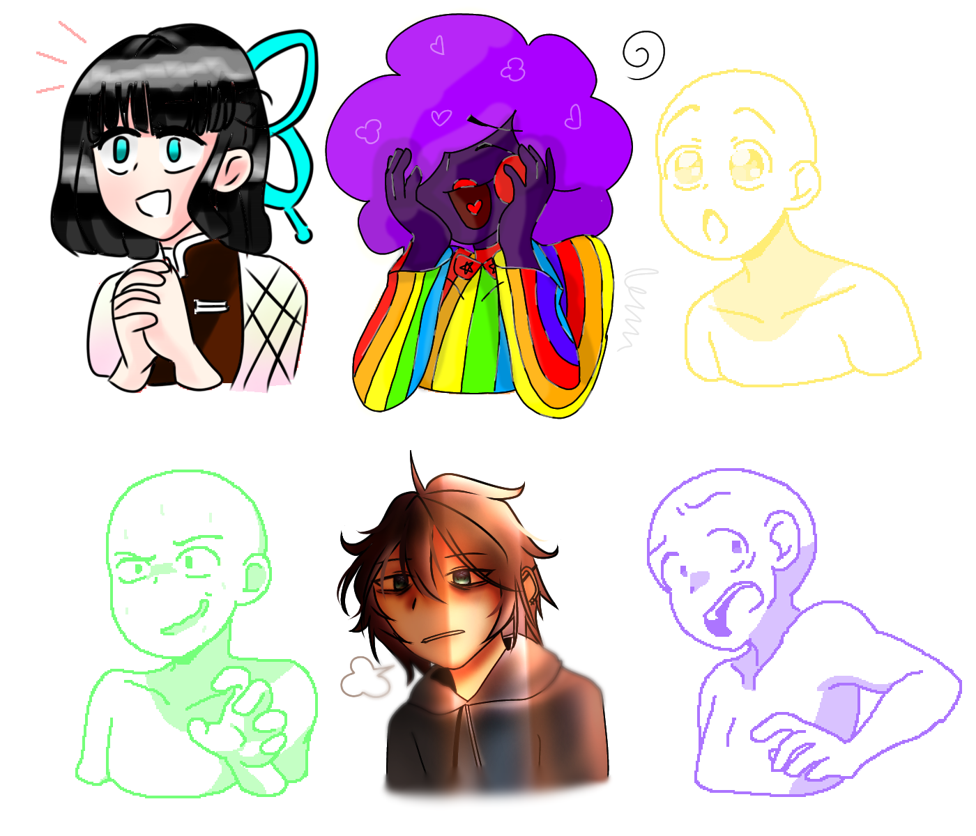 Emotions collab - ibisPaint