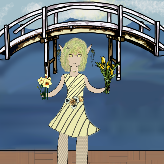 The bee queen - ibisPaint