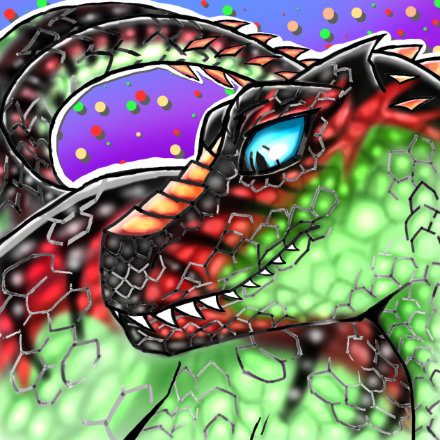 Tyrannosaurus rex - ibisPaint