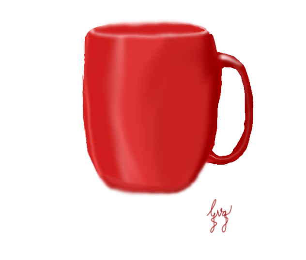 mug object drawing - ibisPaint