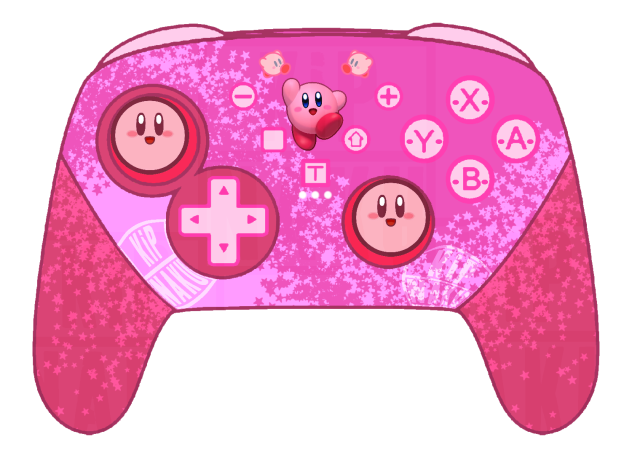 Kirby Pro-Controller Design - ibisPaint
