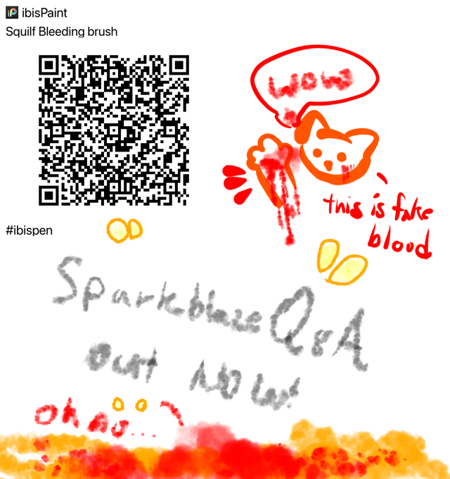 Bleeding&Tears brush!! - ibisPaint