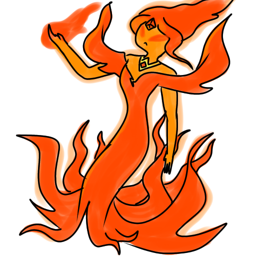 Flame queen - ibisPaint