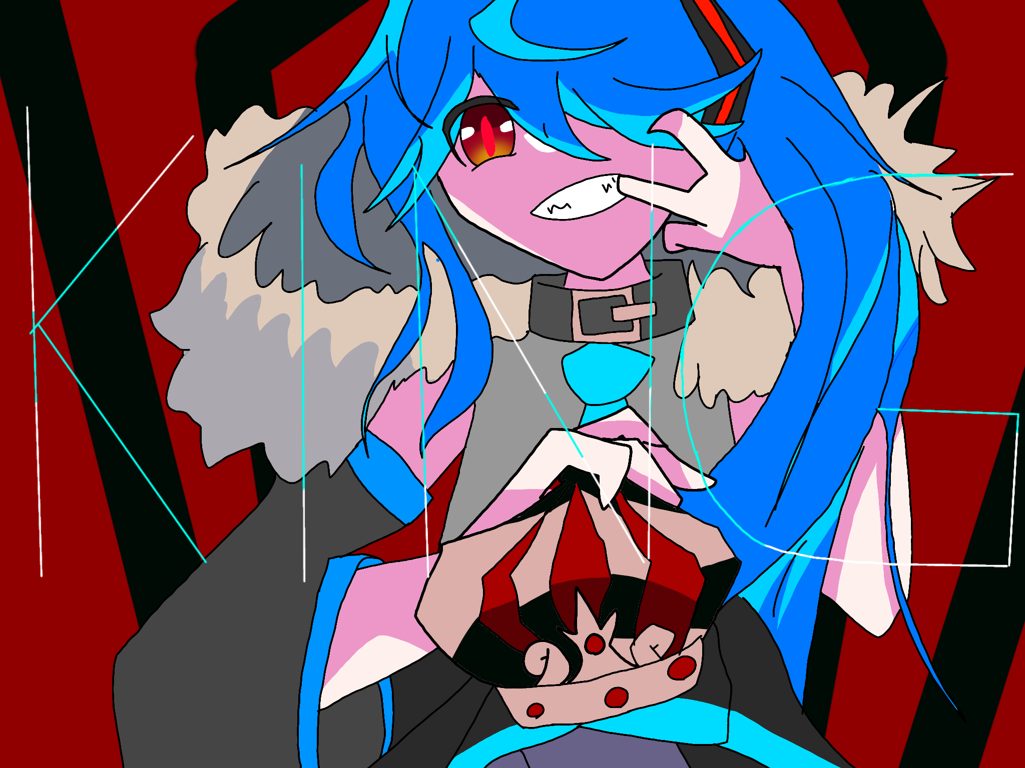 「KING」初音ミク - ibisPaint