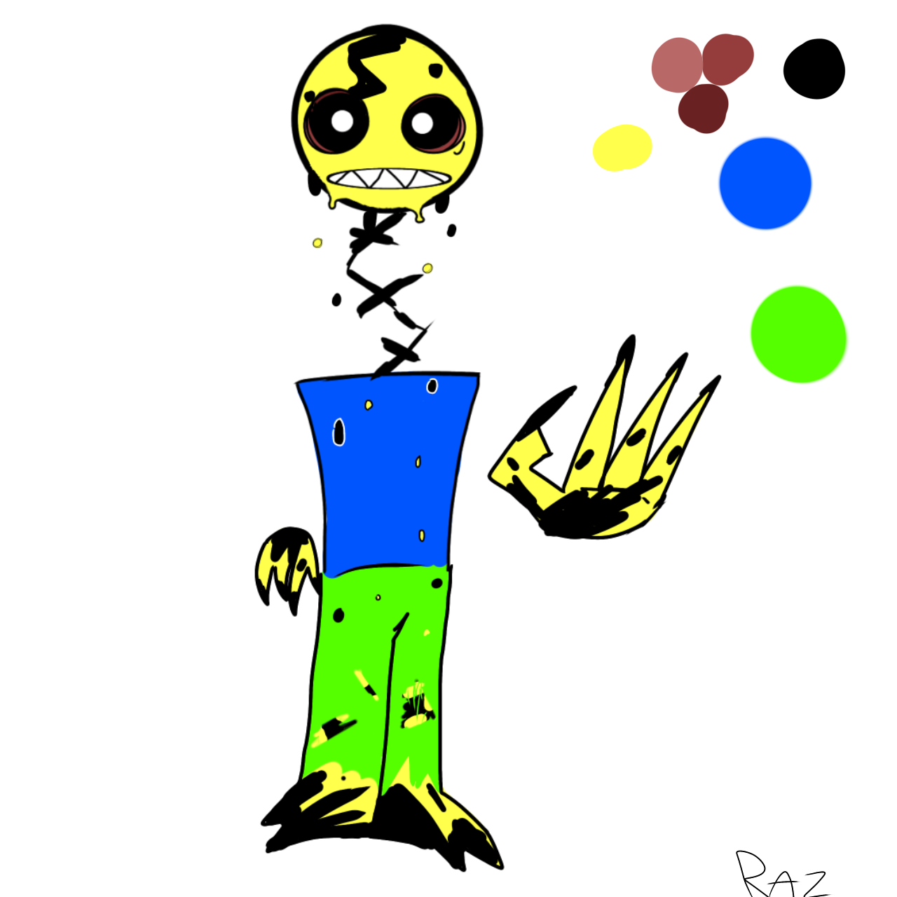 Noob monster - ibisPaint