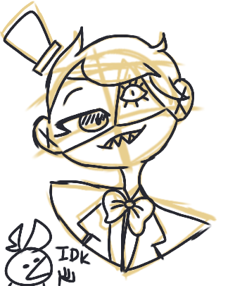 A human Bill sketch cuz I can - ibisPaint