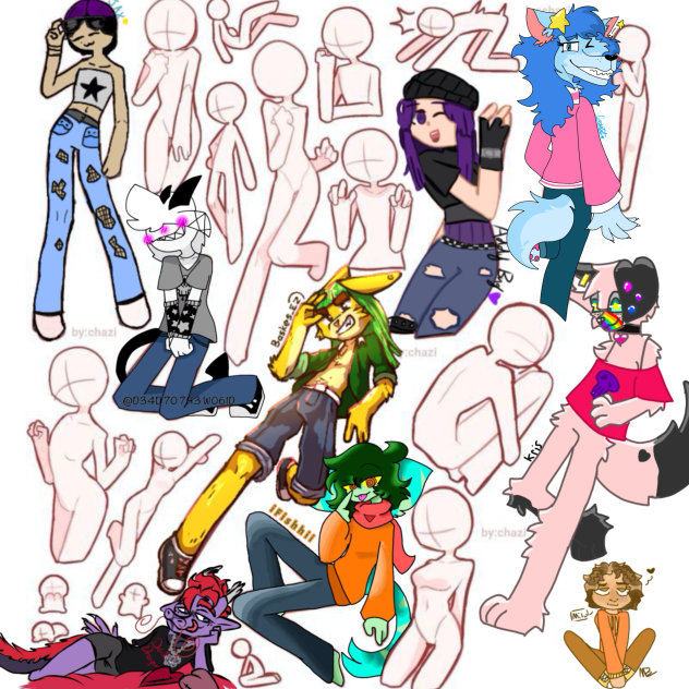 Pose Collab!!! - ibisPaint