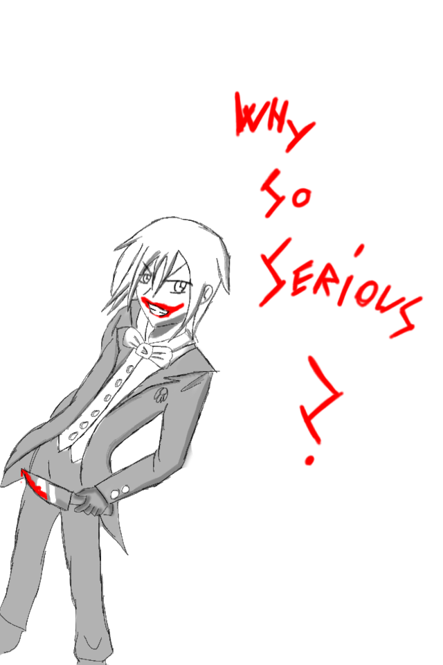 jocker why so serious - ibisPaint