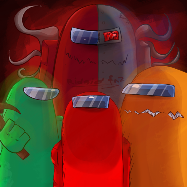 Red sus fan art - ibisPaint