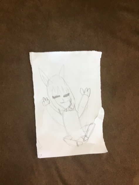 CROSED LEGS - ibisPaint