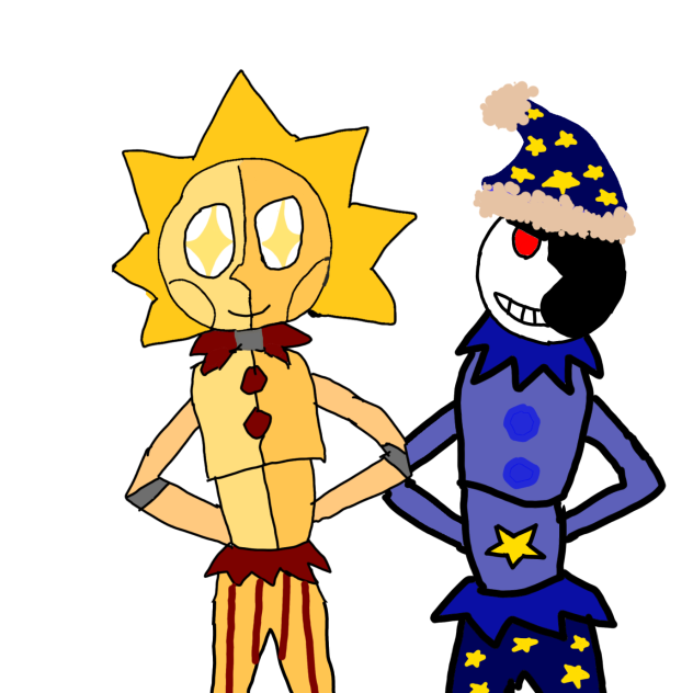 Sundrop and moondrop - ibisPaint