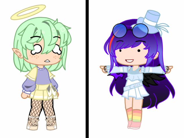 My ibisPaint Oc vs Gacha Oc - ibisPaint