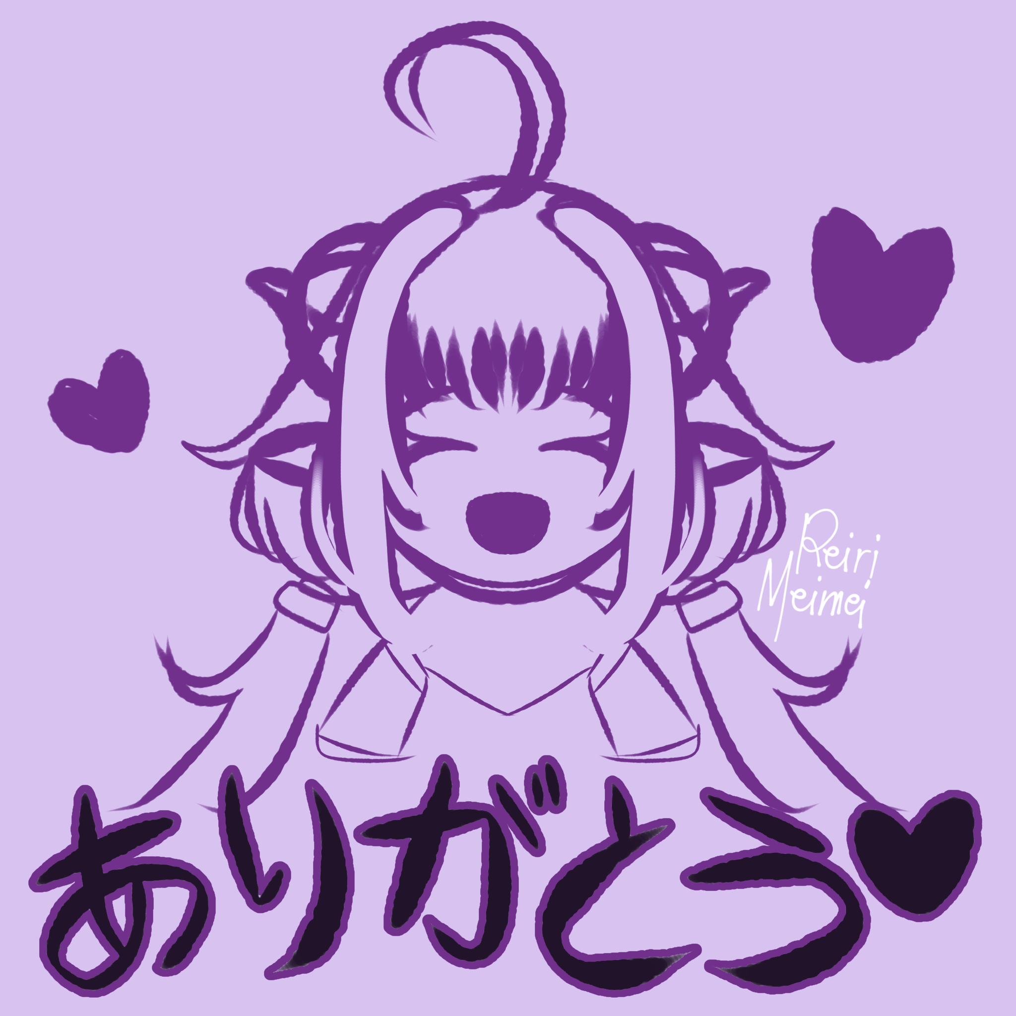 Thank you for supporting me! - ibisPaint