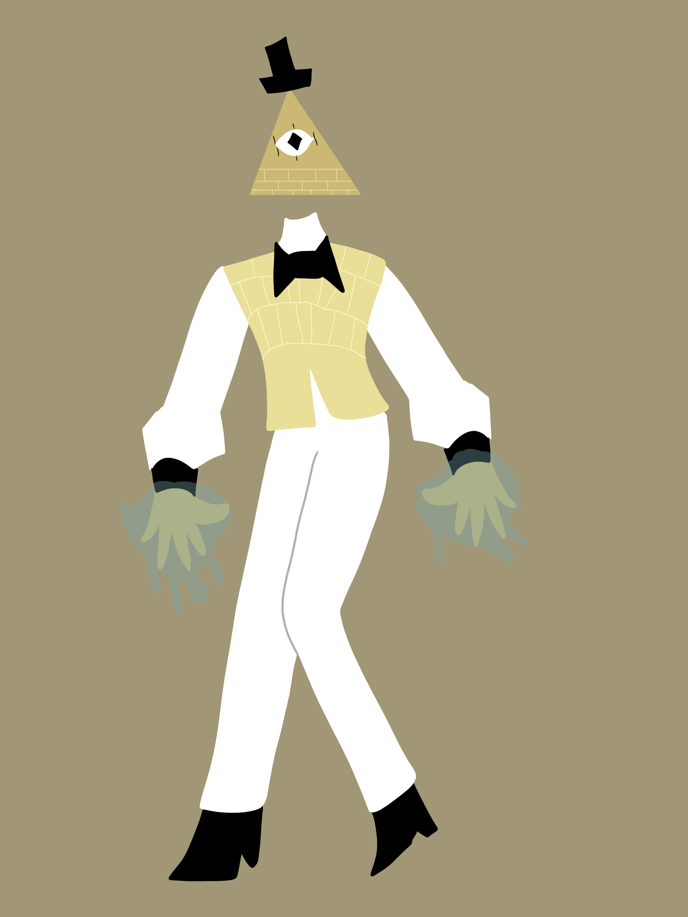 Human Bill Cipher! - ibisPaint
