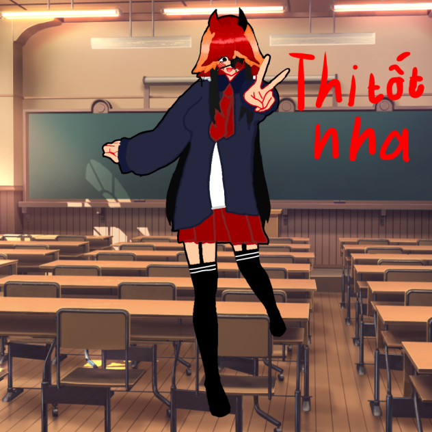 Chúc mn thi tốt nha - ibisPaint