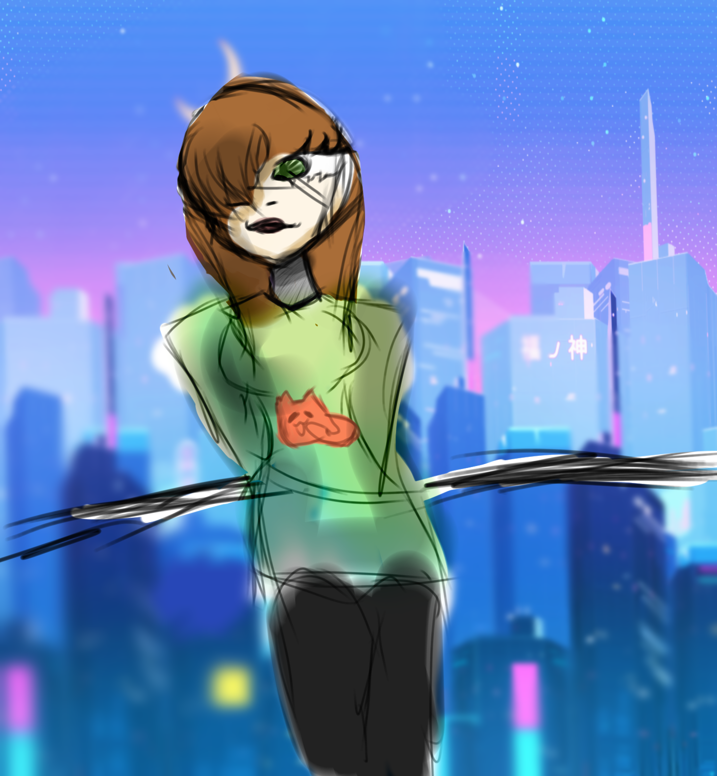 My first try at realism - ibisPaint