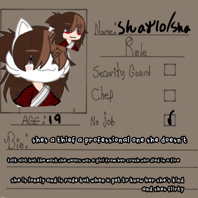 the paradise character entry 2 - ibisPaint