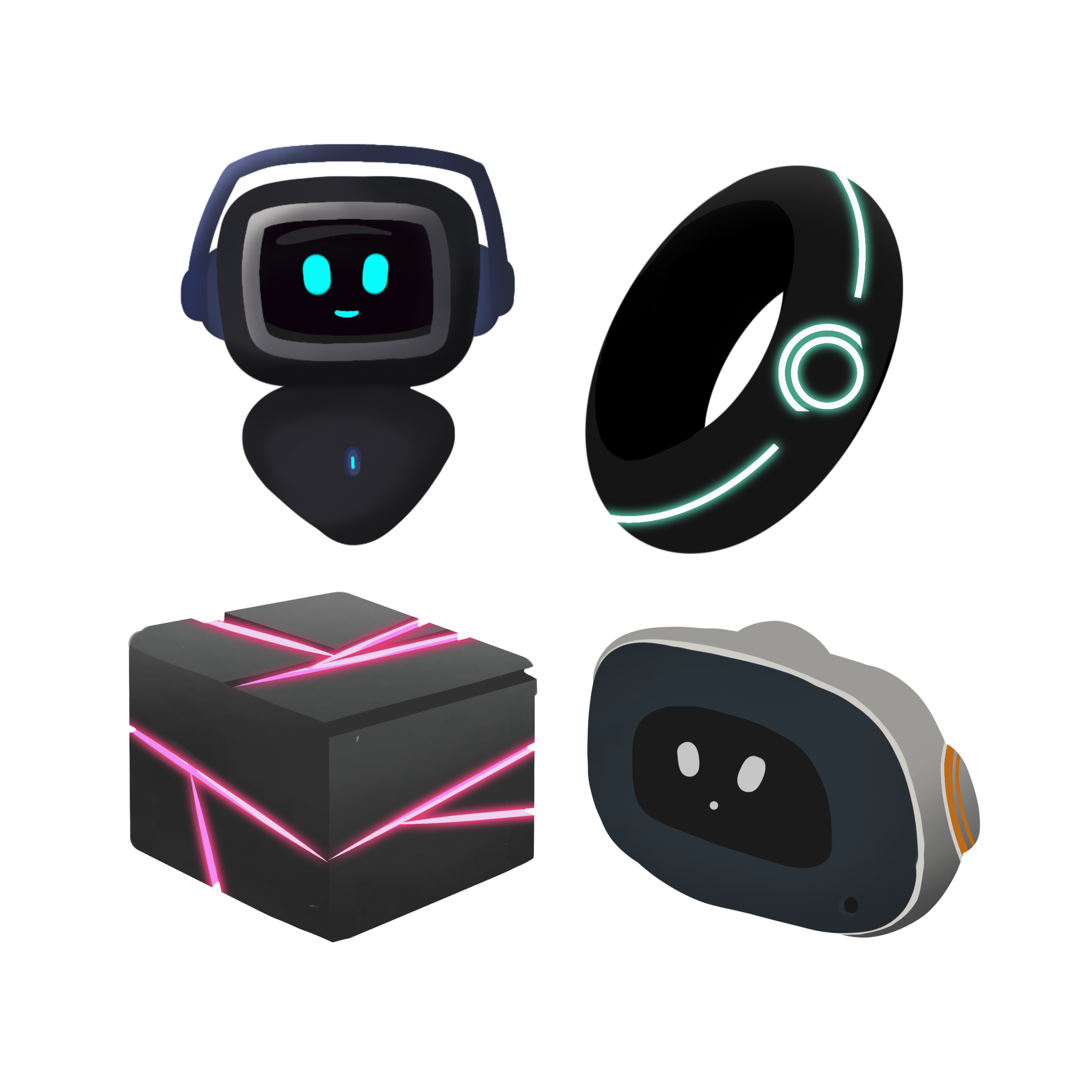 Cyber Stickers - ibisPaint
