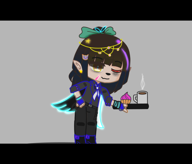 Cupcake and hot coco to cheer you up - ibisPaint