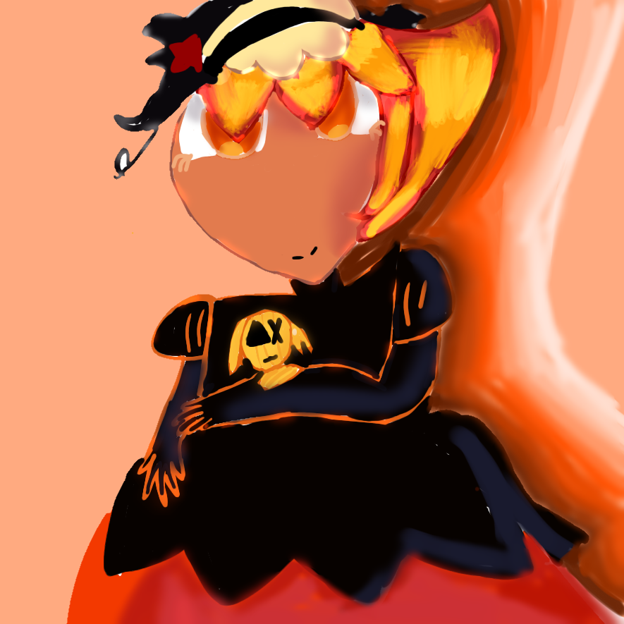 pumpkin pie cookie reworked - ibisPaint