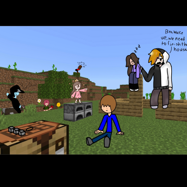 minecraft collab - ibisPaint