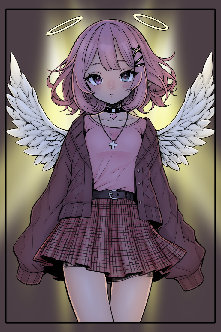 Angel with two halos - ibisPaint