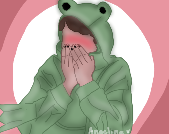 karl jacobs in frog hoodie - ibisPaint
