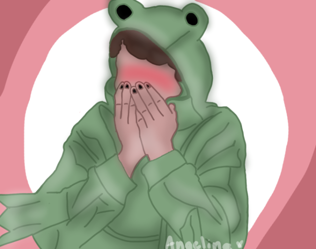 karl jacobs in frog hoodie - ibisPaint