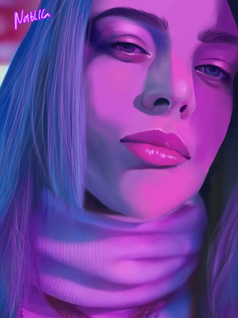 Billie ellish 💚 - ibisPaint