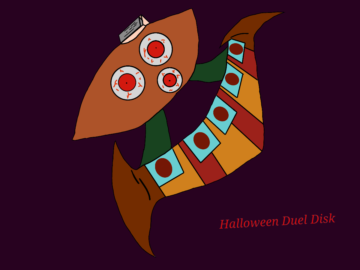 Halloween Duel Disk - ibisPaint