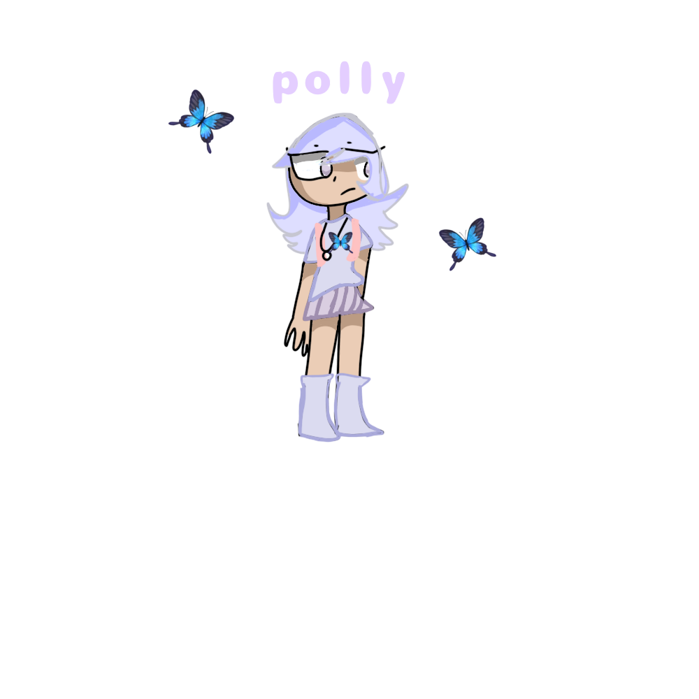 polly as an human - ibisPaint
