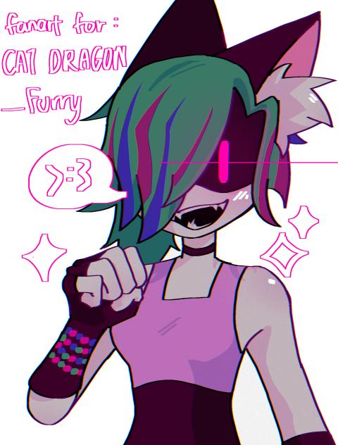 Cat Dragon’s MD OC fanart - ibisPaint