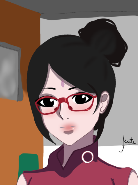 sarada teen ver by me - ibisPaint