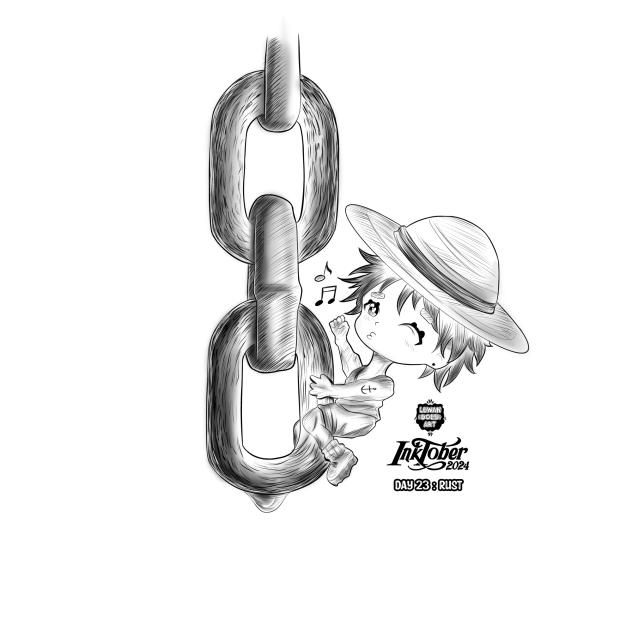 INKTOBER 2024 DAY 23 RUST - ibisPaint