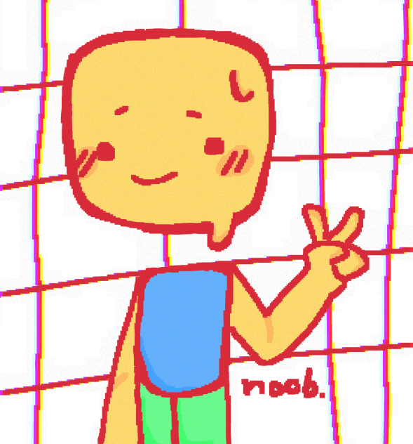 noob from bloxy buddies! - ibisPaint