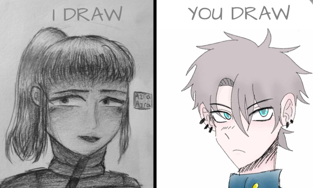 i draw you draw collab with azra azra - ibisPaint