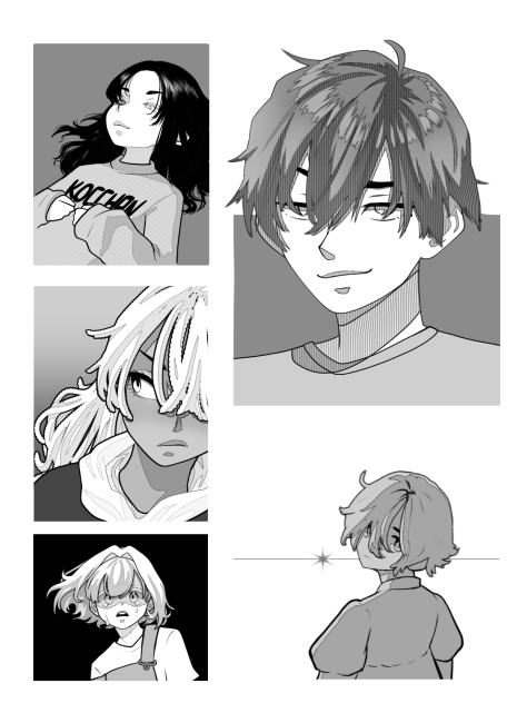 new brush and strangers - ibisPaint