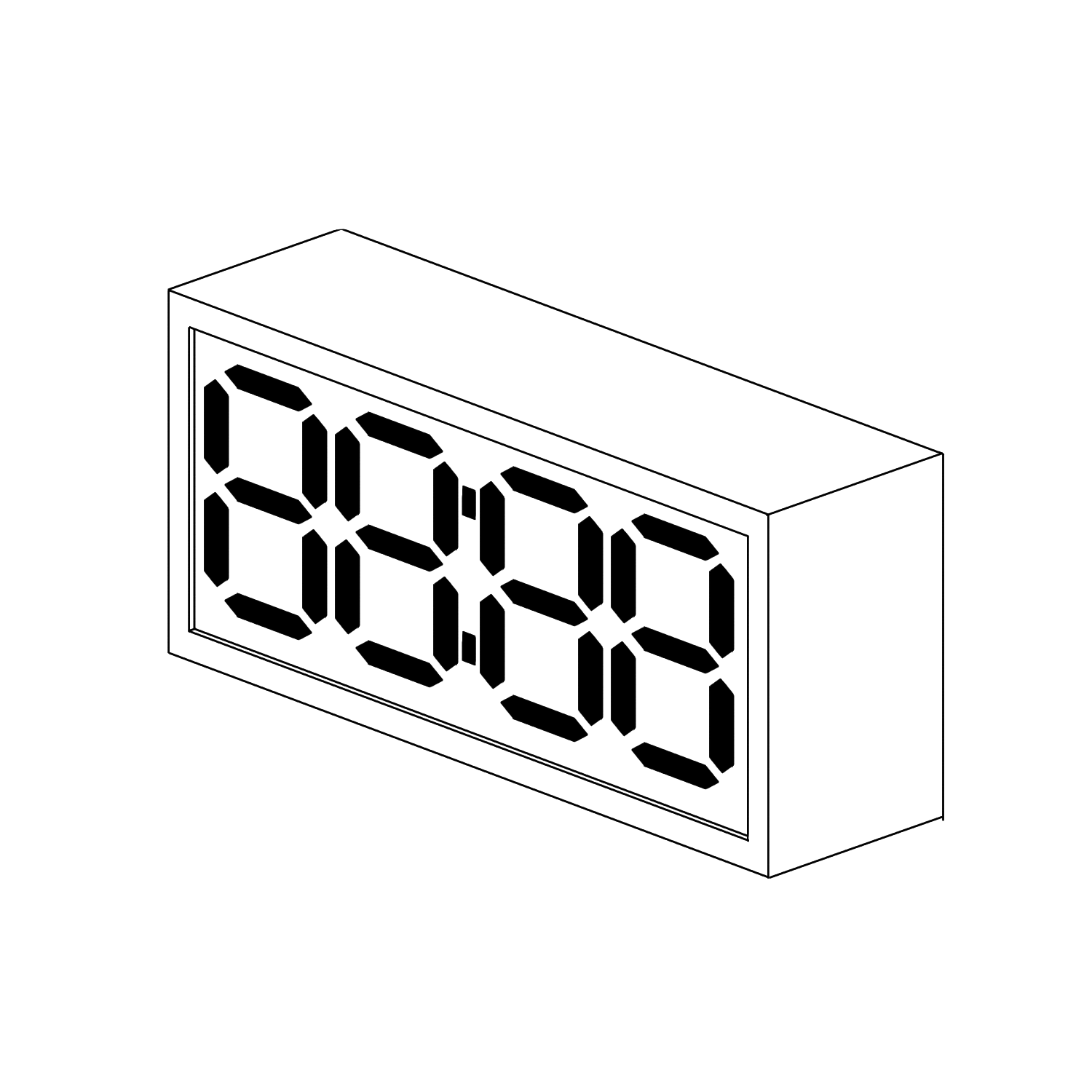 Digital Clock - ibisPaint