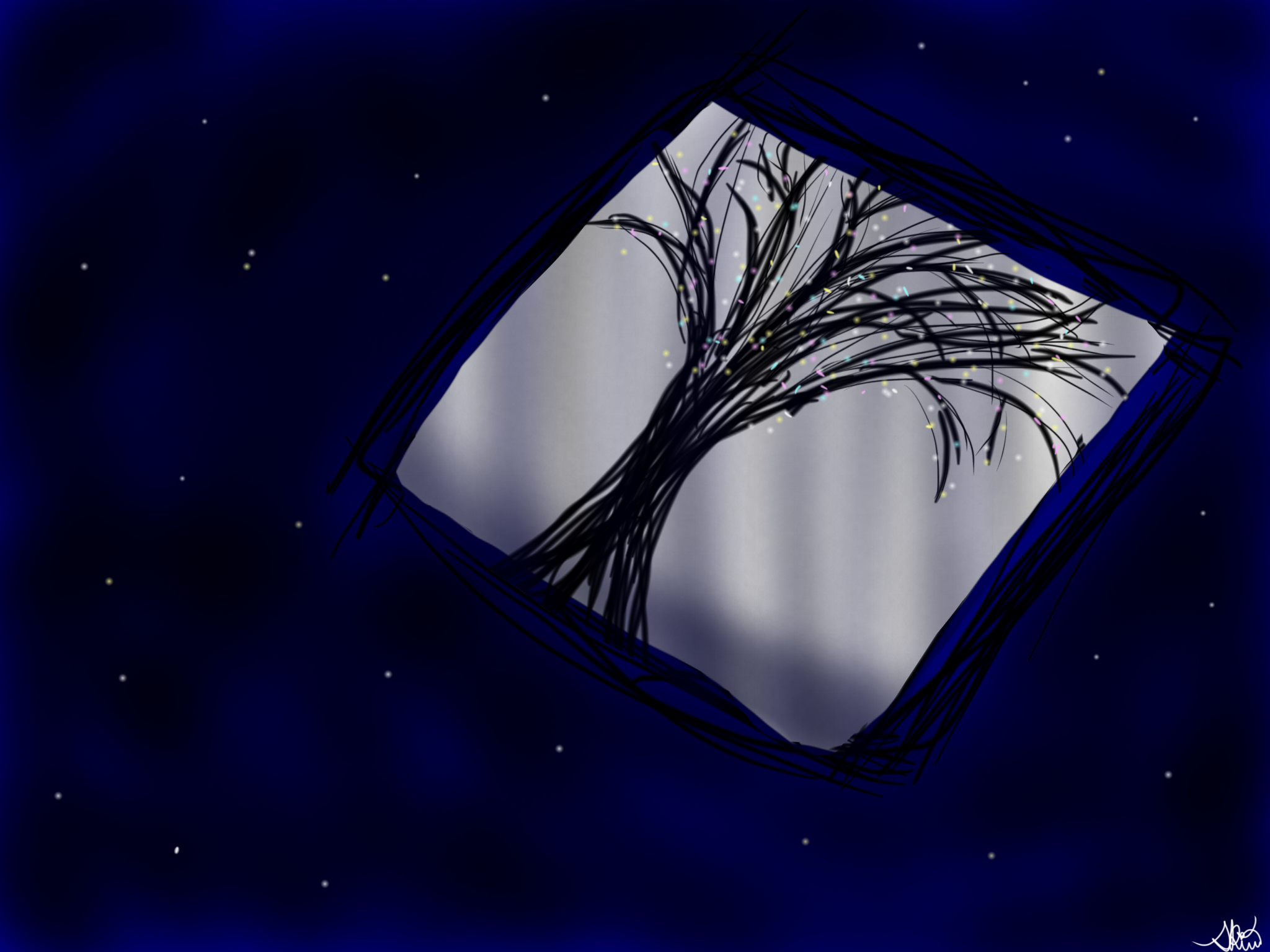 Frame in Space - ibisPaint