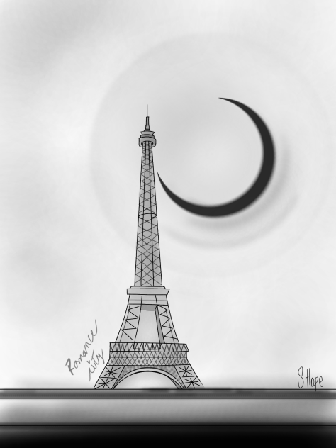 Torre Eiffel - Paris - ibisPaint