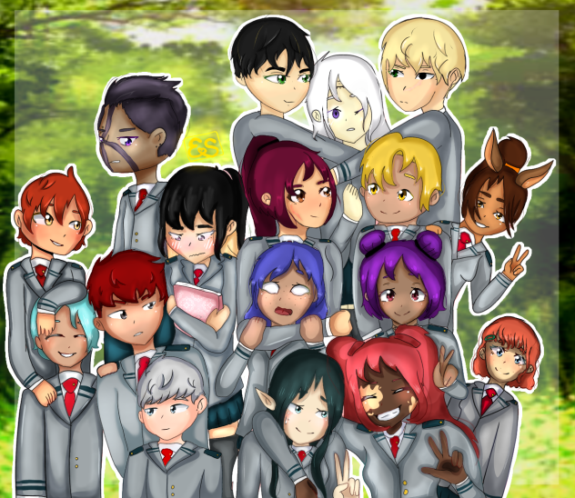 🍃 Mha Group Photo 🍃 - ibisPaint