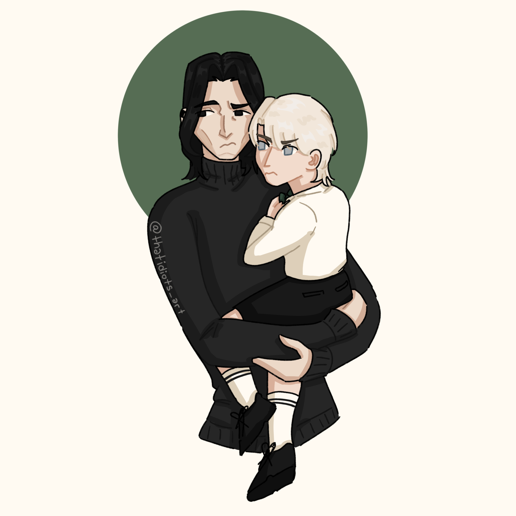 uncle sev and draco !! - ibisPaint