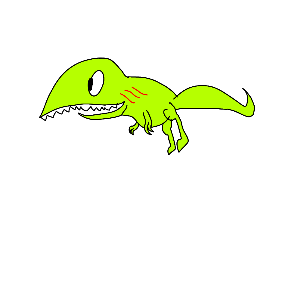 Mega T-rex - ibisPaint