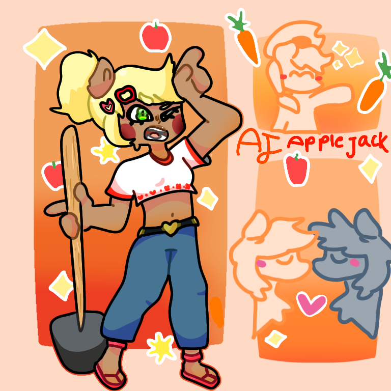 applejack - ibisPaint