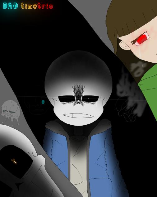 bad time trio バッドタイムトリオ - ibisPaint