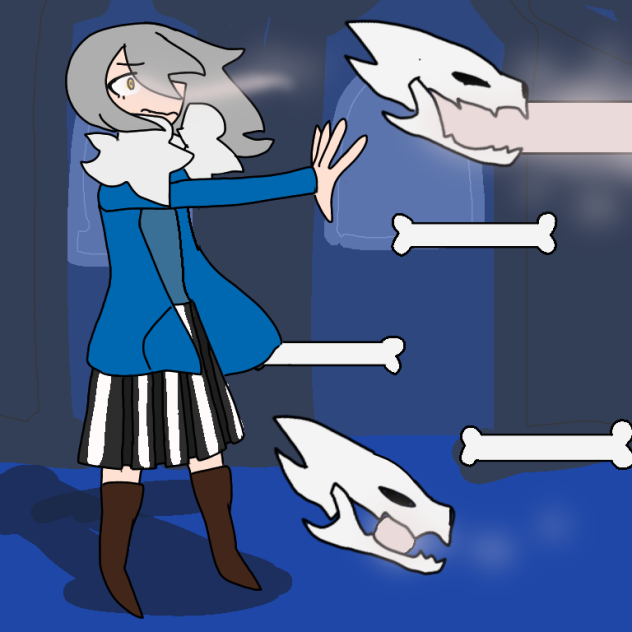 Girl sans blaster - ibisPaint