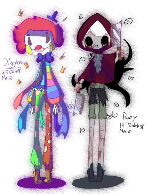 Diggles And Roby - ibisPaint