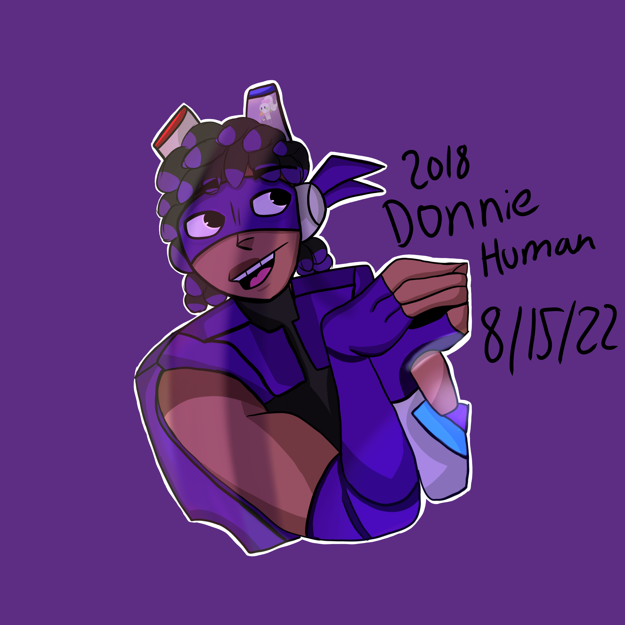 Rottmnt Donnie human - ibisPaint