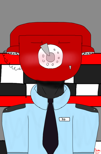 First Drawing of Phone guy - ibisPaint