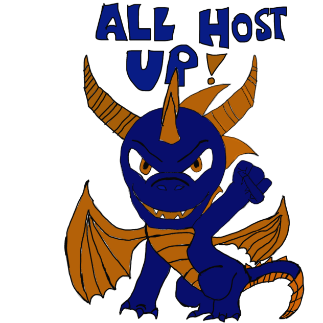 Skylander Spyro emote drawing video - ibisPaint